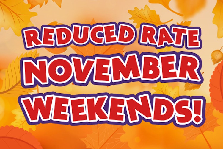 Reduced November rates at Paultons Park