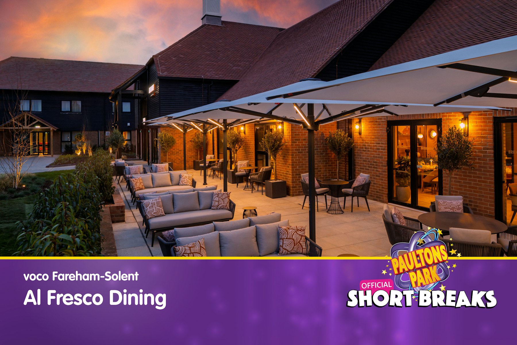 voco Fareham-Solent | Hotels near Paultons Park and Peppa Pig World