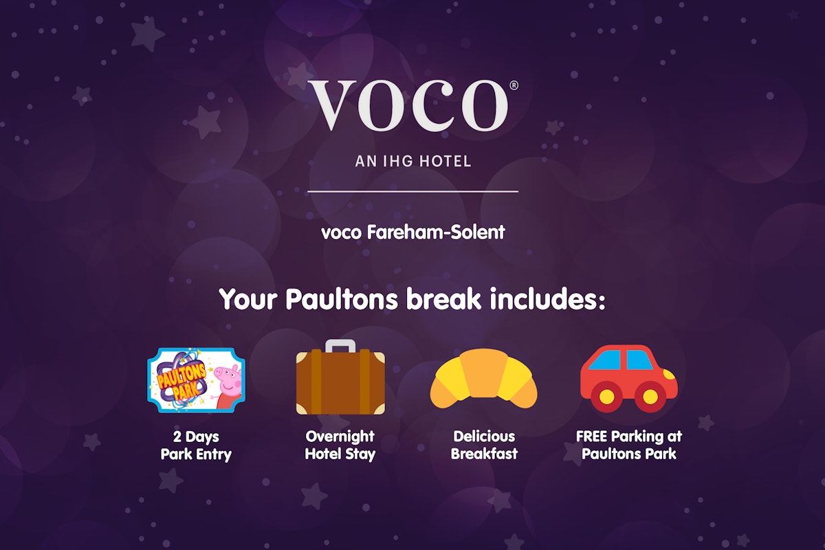 voco Fareham-Solent | Hotels near Paultons Park and Peppa Pig World