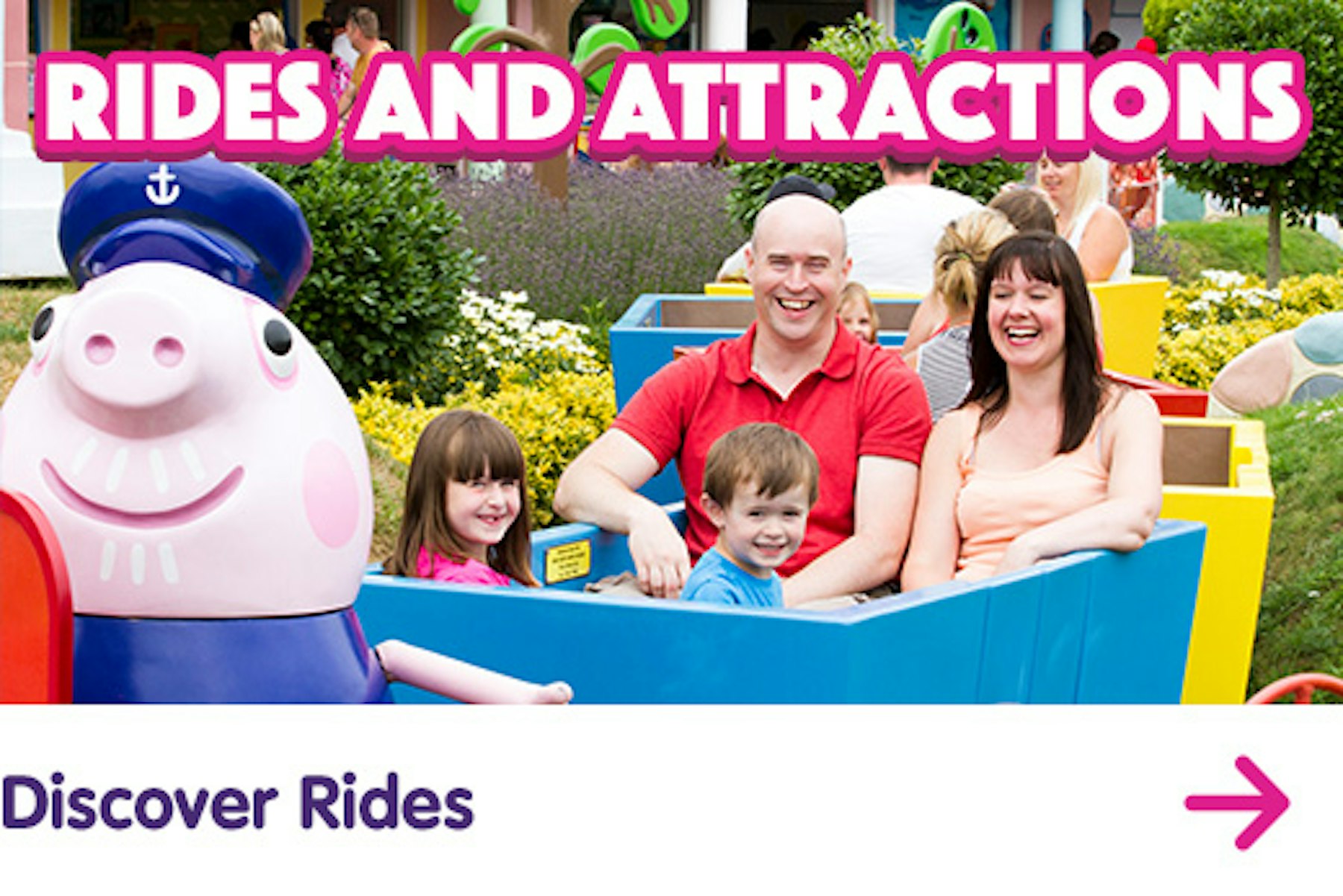 Paultons Park + Peppa Pig World | Special 2-for-1 Offer, Tickets + Hotel