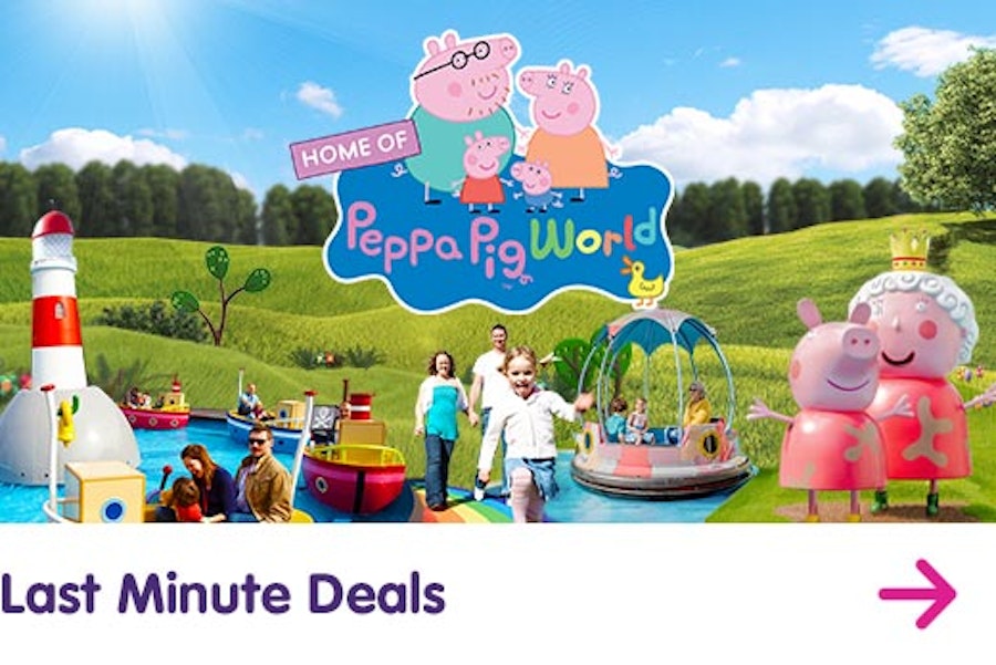 Peppa Pig World ticket + hotel deals | Peppa Pig World Breaks